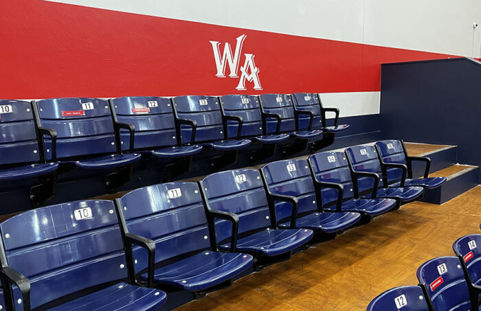 Westminster Academy | Football Field & Gym Stadium-Style Box Seating