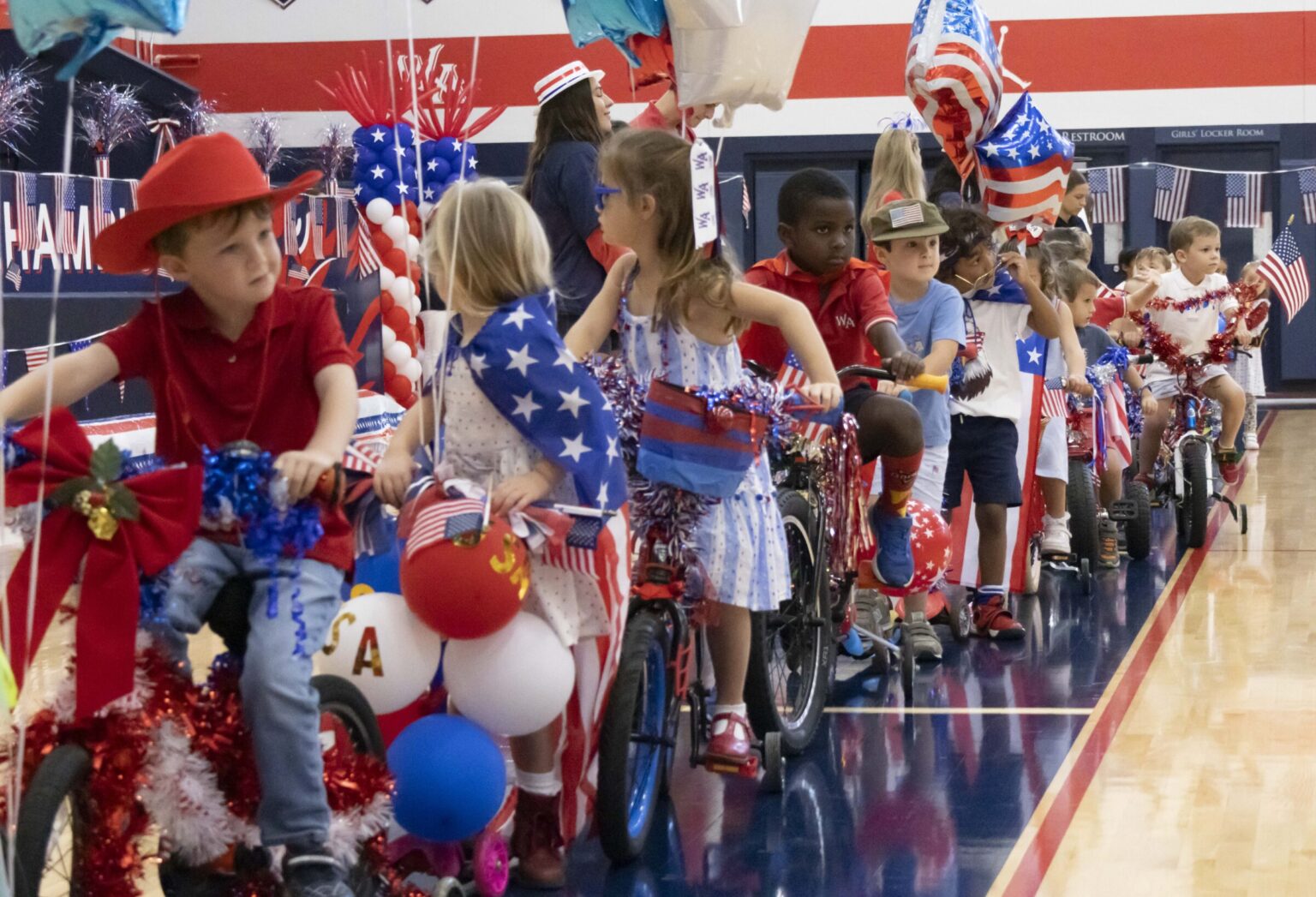 Westminster Academy | PK4 Veterans Day Red, White & Blue Parade